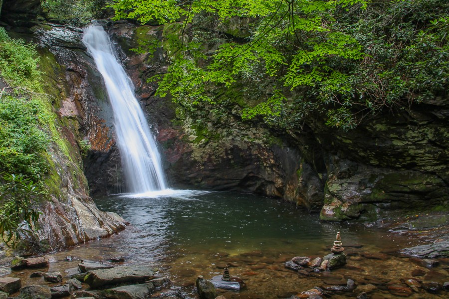 Meanderthals | Summey Cove Trail to Courthouse Falls, Pisgah National ...