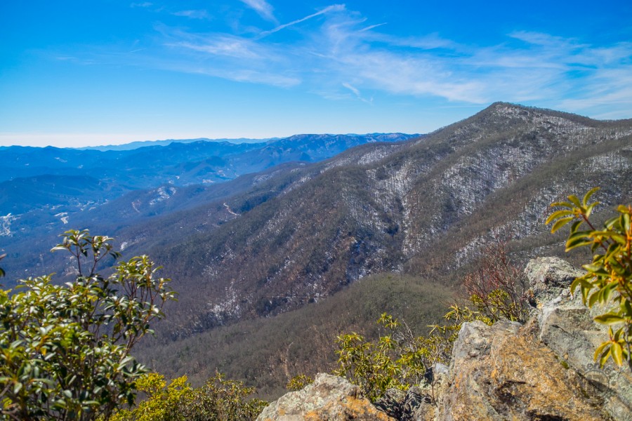 Meanderthals | The Pinnacle Trail at Pinnacle Park, Nantahala National ...