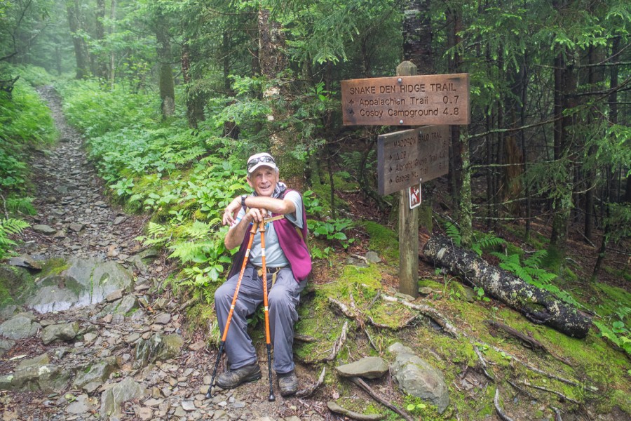 Meanderthals | Snake Den Ridge Trail and Appalachian Trail to Inadu ...