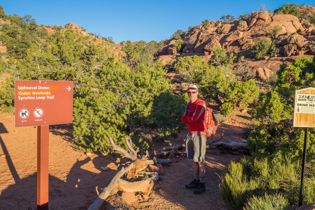 Meanderthals | Syncline Loop Trail Around Upheaval Dome, Canyonlands ...